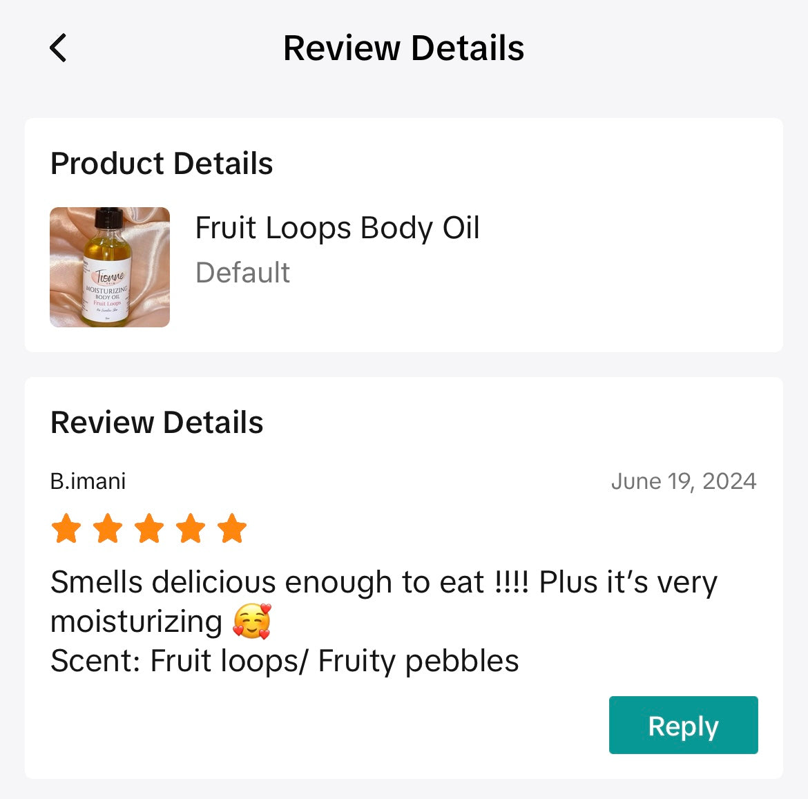 Fruit Loops Body Oil – TionneSkin