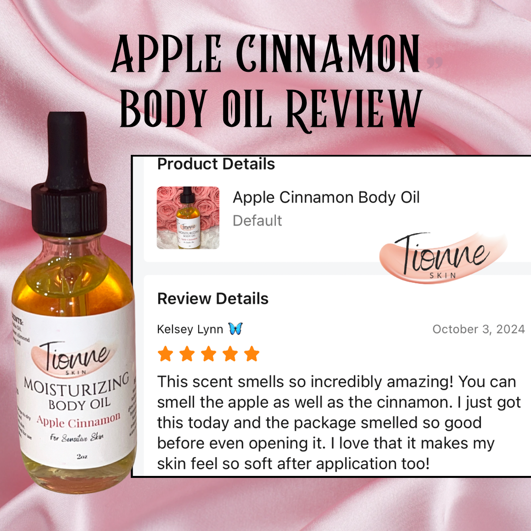 Apple Cinnamon Body Oil – TionneSkin