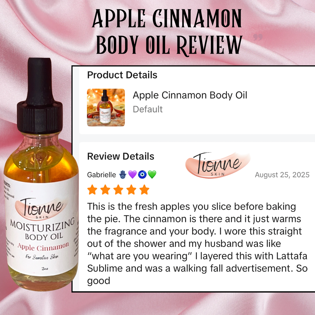 Apple Cinnamon Body Oil – TionneSkin